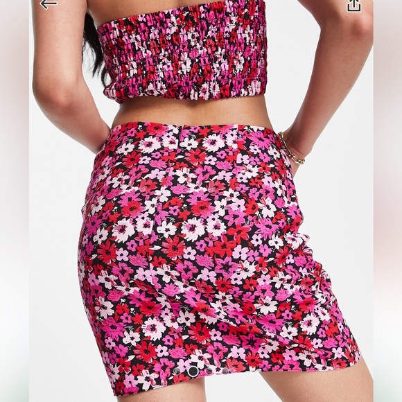 ASOS | Skirts | Asos Skirt And Top Two Piece Set | Poshmark